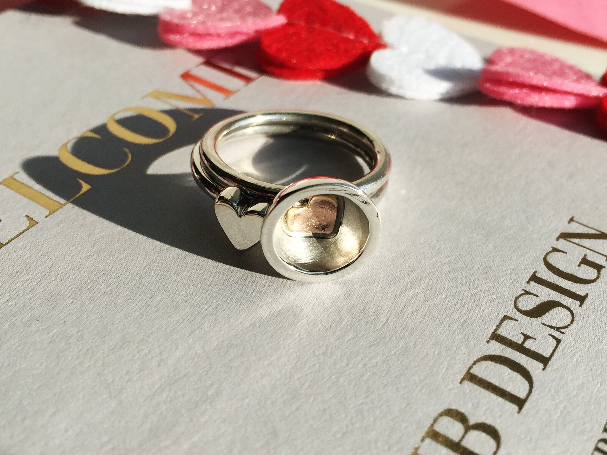 Two hearts together – IMB Design Jewellery